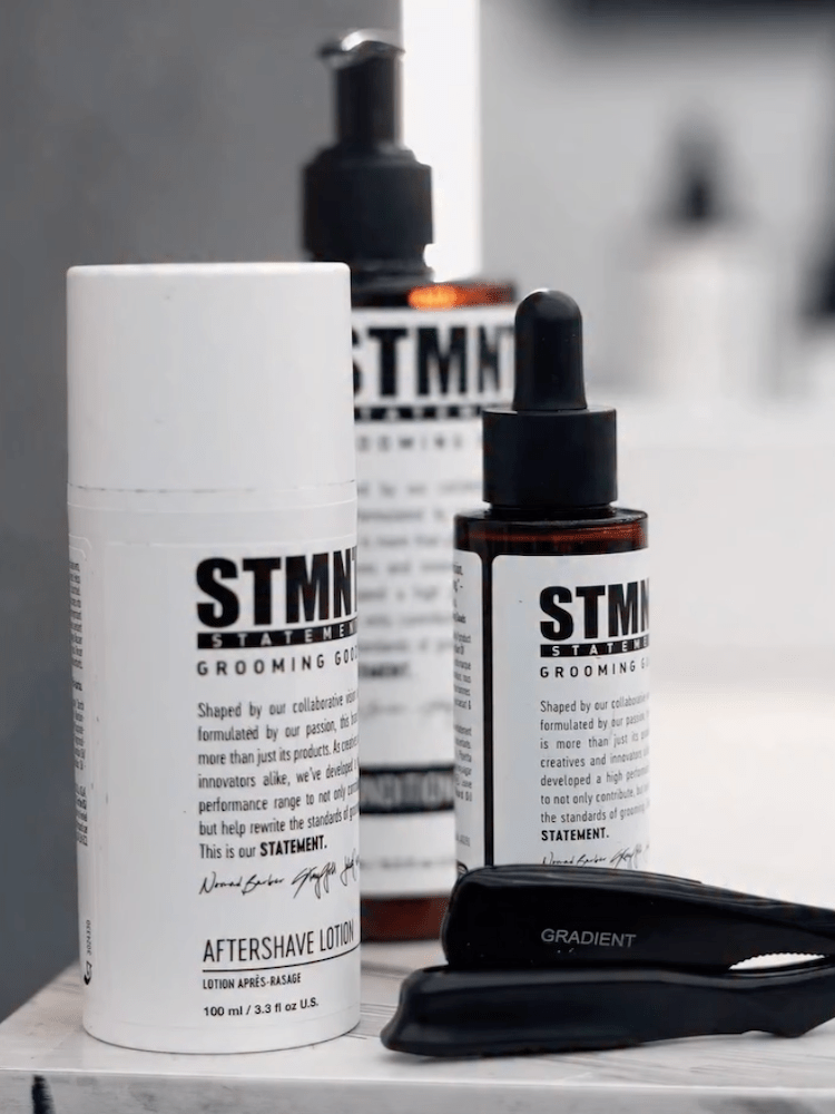 Barbers swear by STMNT’s lineup of hair products