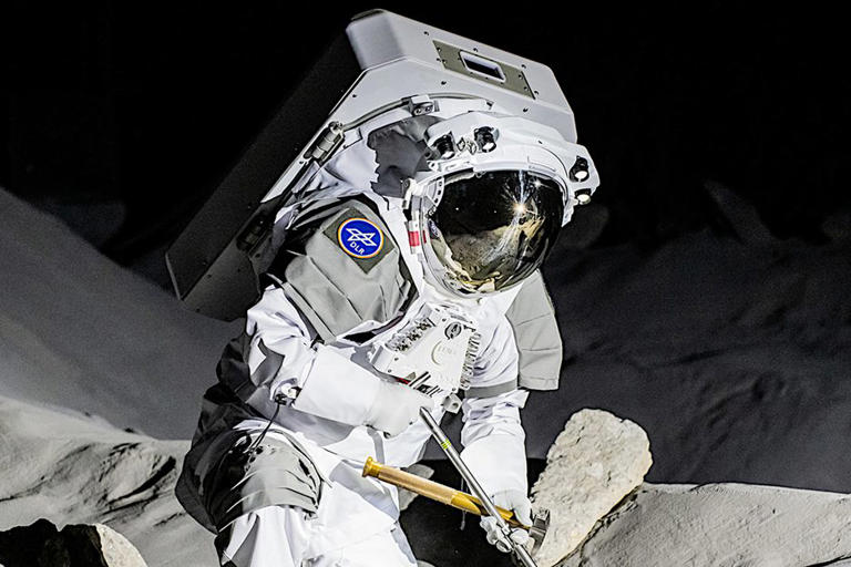 I went inside the fake Moon base where astronauts prepare for real ...