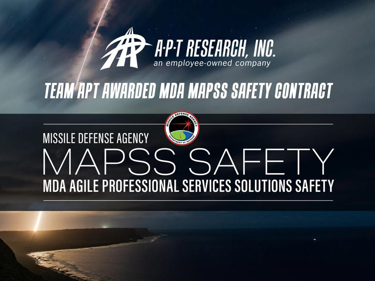 APT Research lands Missile Defense Agency safety contract