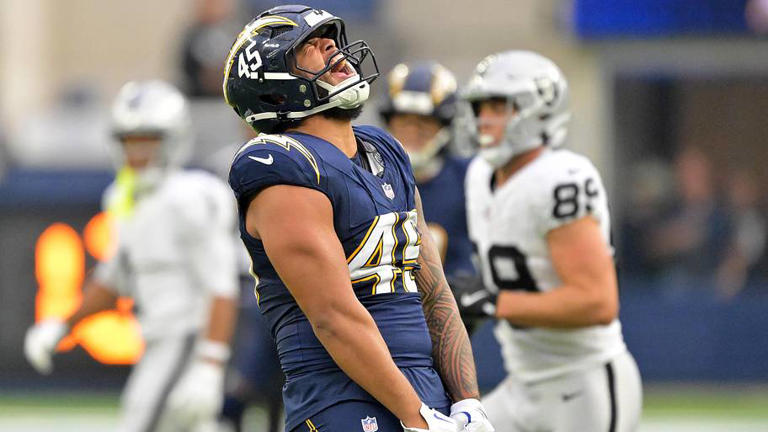 Chargers roster spotlights: Tuli Tuipulotu, the future face of the ...