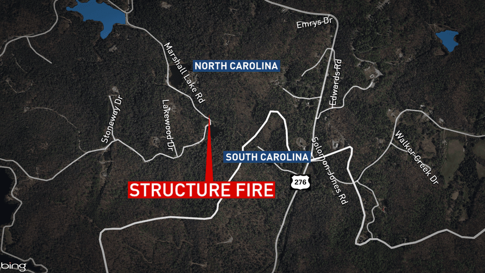 Crews respond to large structure fire near state line; residents ...