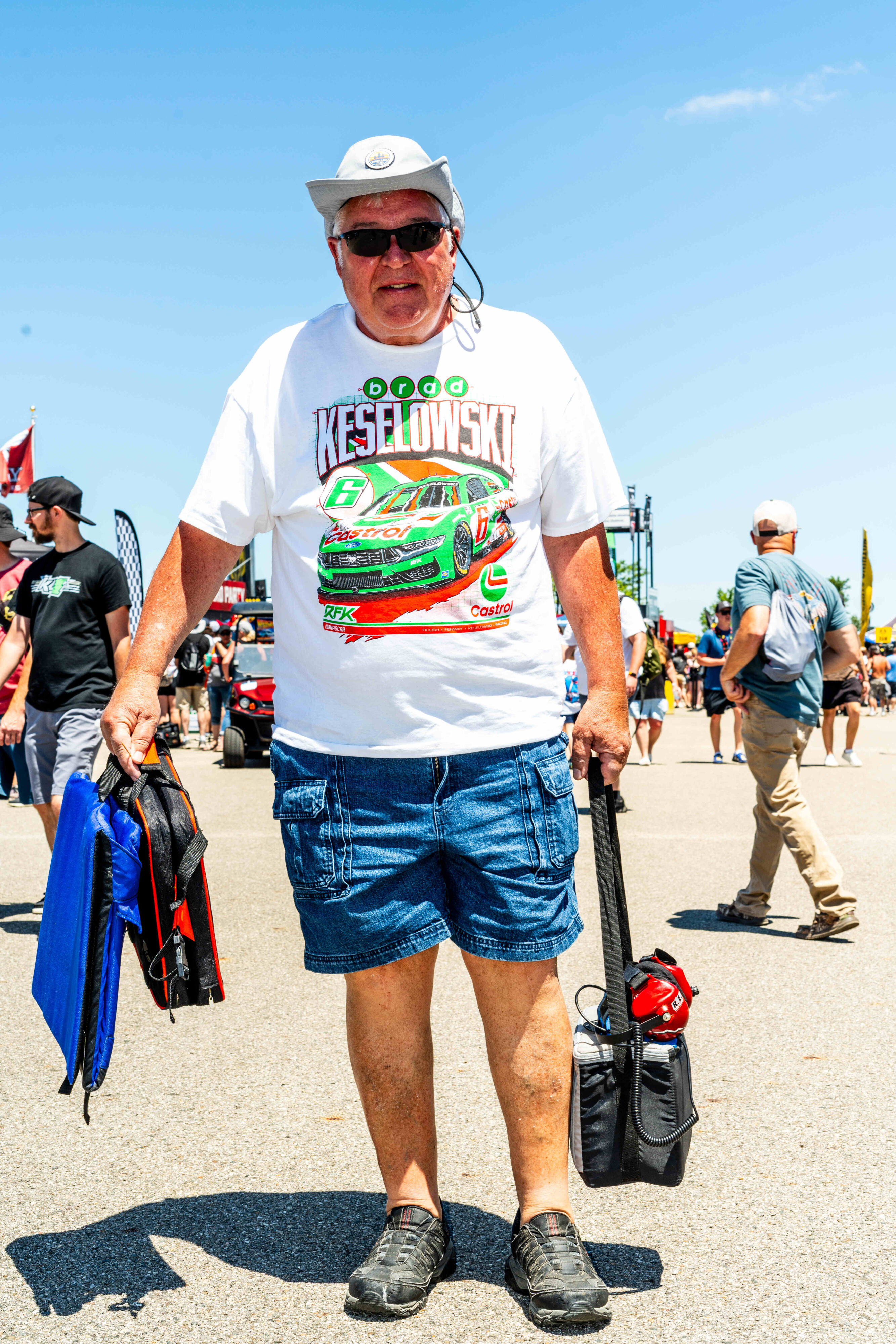 Vintage vibes: The loud, retro T-shirts that make up the NASCAR fan ...
