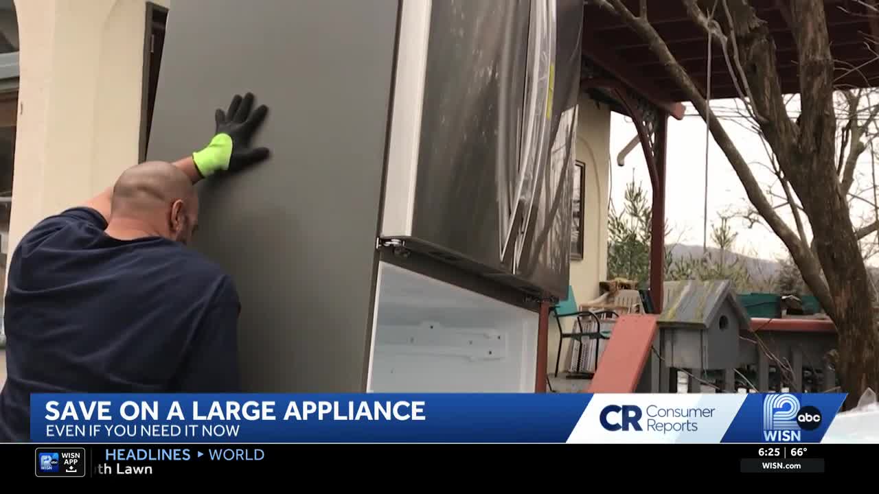 Consumer Reports: Save on large appliances, even when you need it now