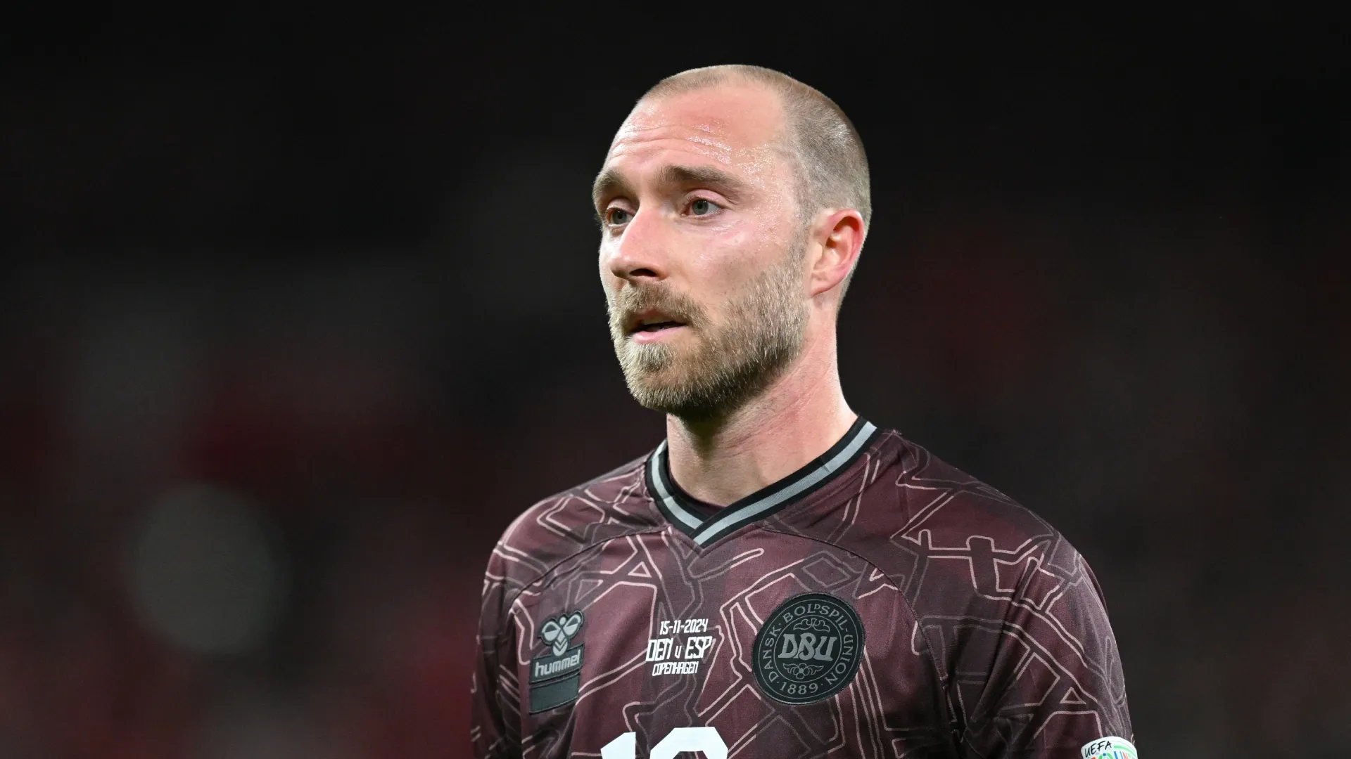 Christian Eriksen issues update after Denmark–Ukraine match suspension ...