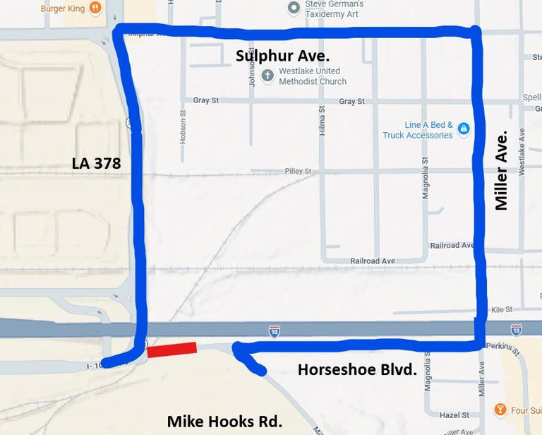 La DOTD announces road closures for Phillips 66 pipe rack construction