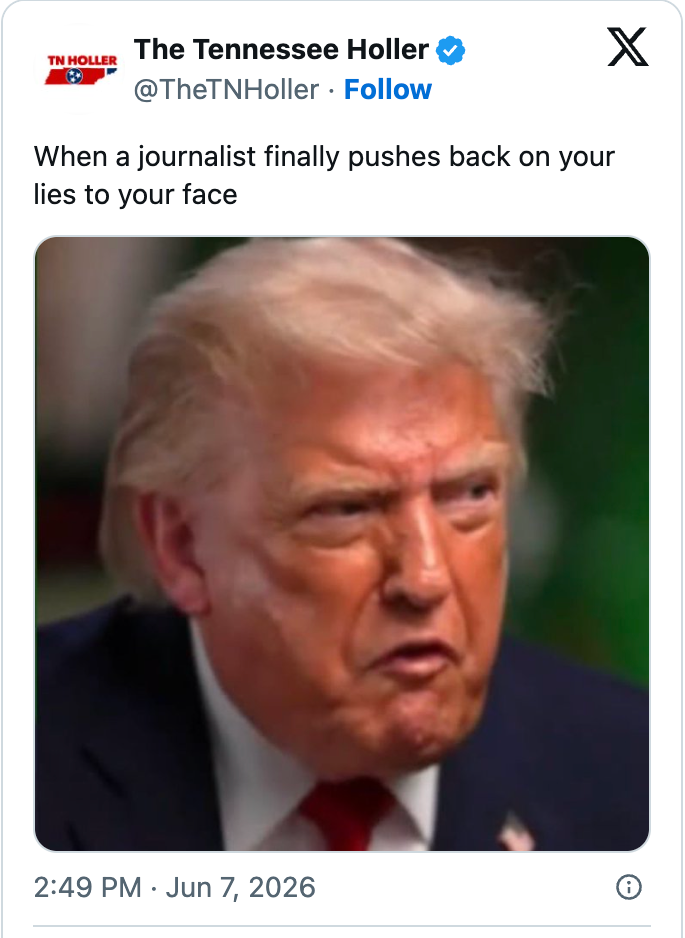 People are meme-ing Donald Trump's "Meet the Press" meltdown