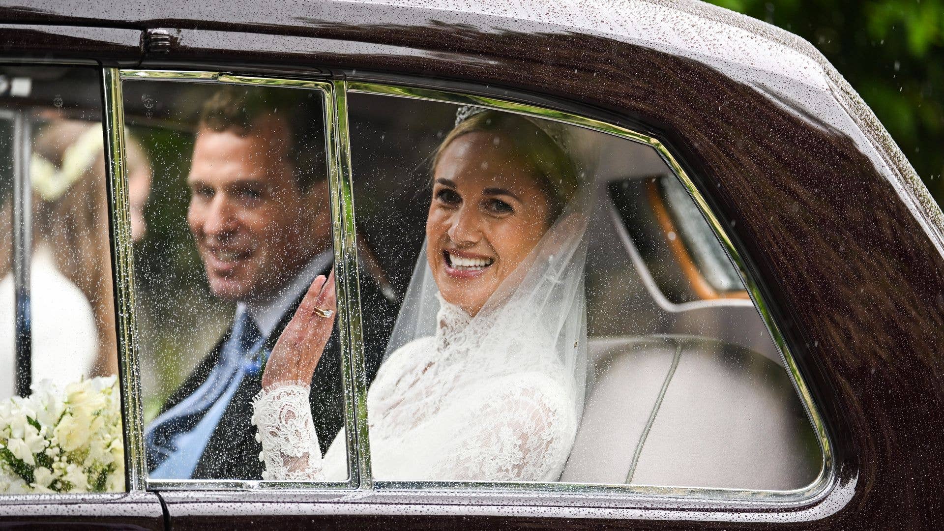 Princess Anne's secret party barn at Peter Phillips and Harriet ...