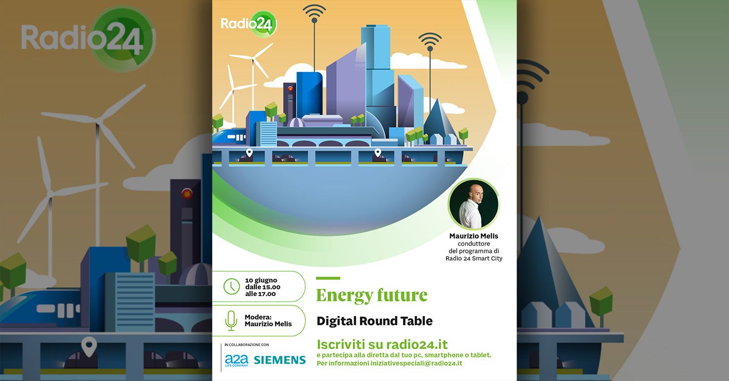 Sicurezza e transizione energetica alla Digital Round Table di Radio 24