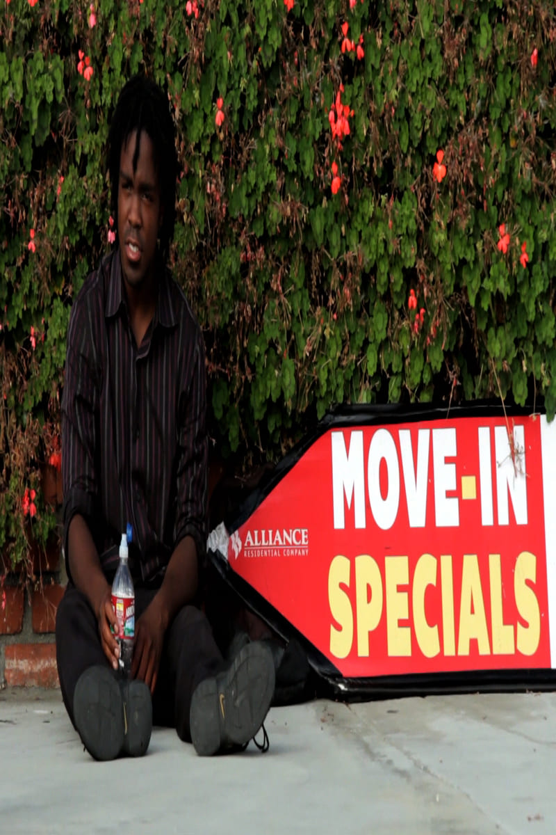 Sign spinner turns work into performance