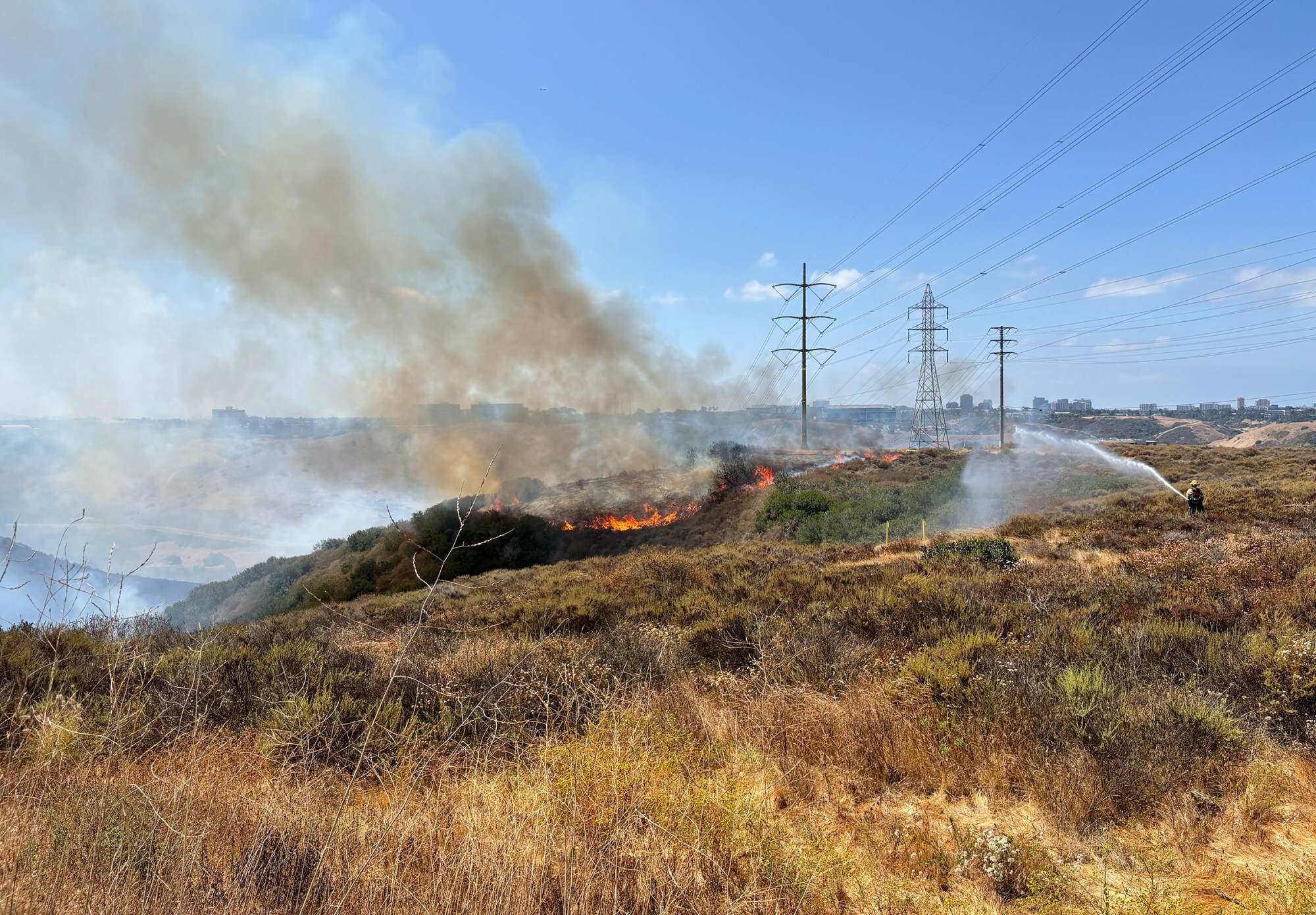 Evacuation orders grow as fire burns at dangerous rate of speed north ...