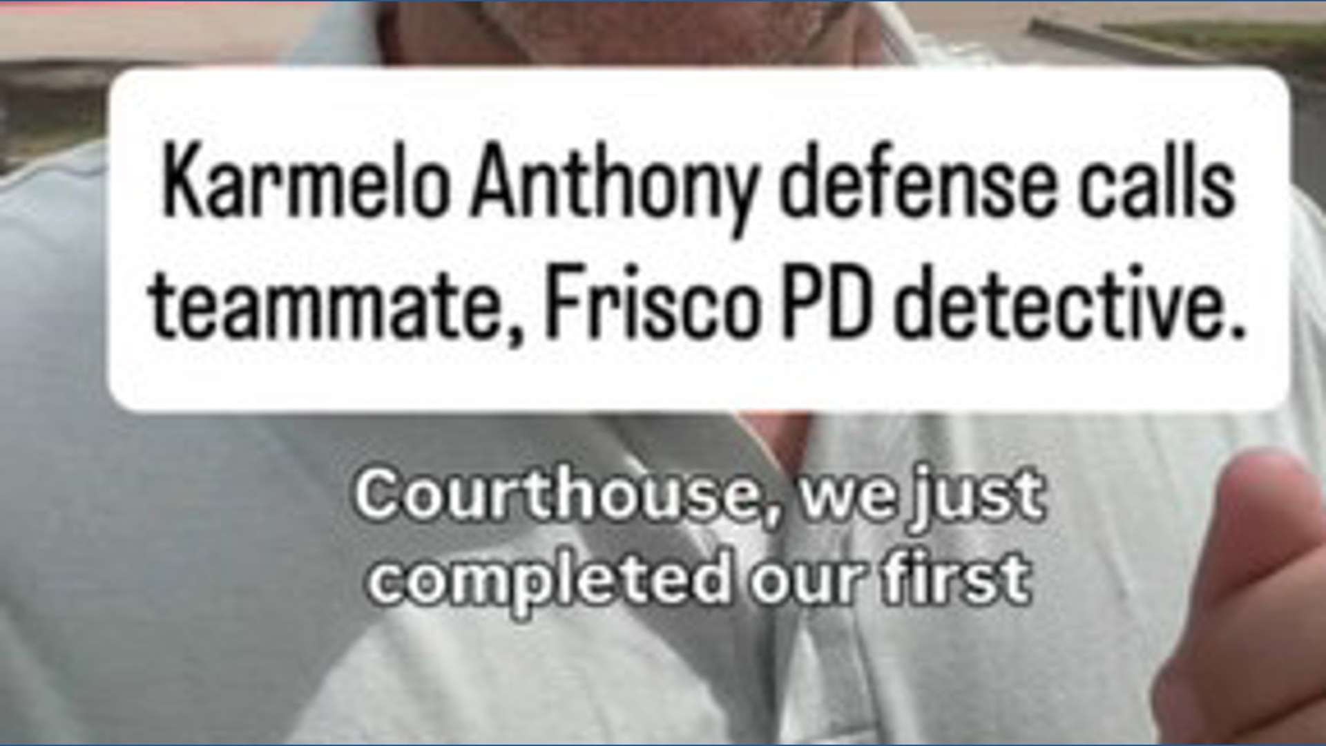 Recap of morning defense witnesses in track meet stabbing trial