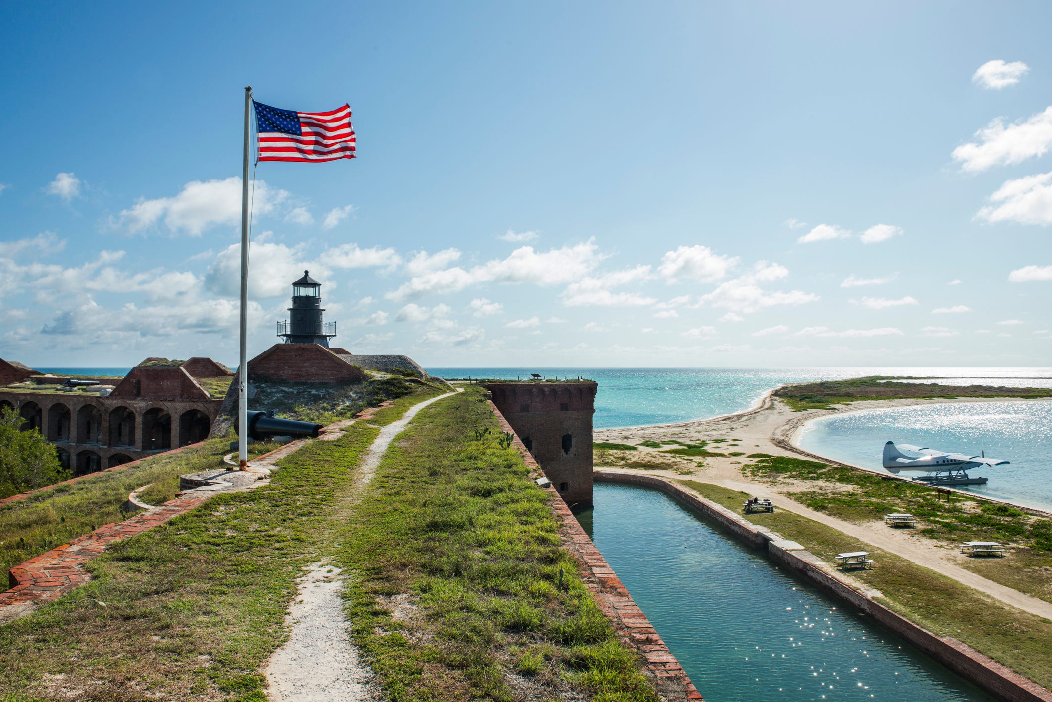 American history, among natural beauty, found in Dry Tortugas