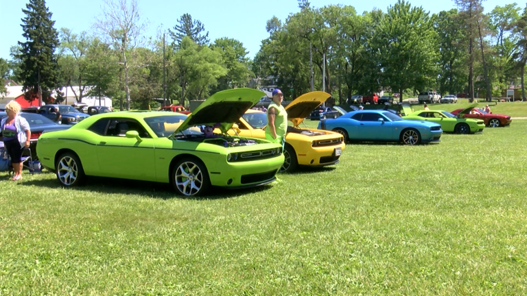Car enthusiasts unite in Albion for annual Mopar showcase