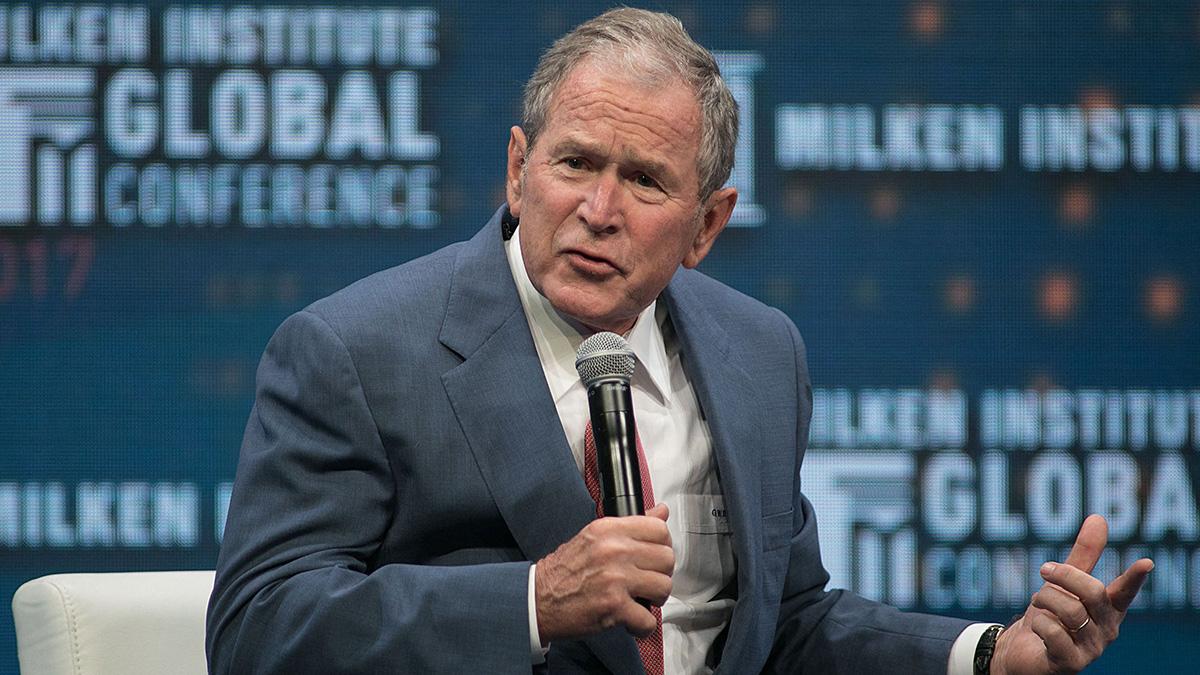 Former President George W Bush dragged into Jeffrey Epstein scandal