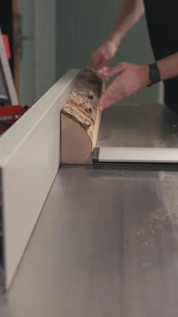 From rough boards to smooth cabinet shelves in one build