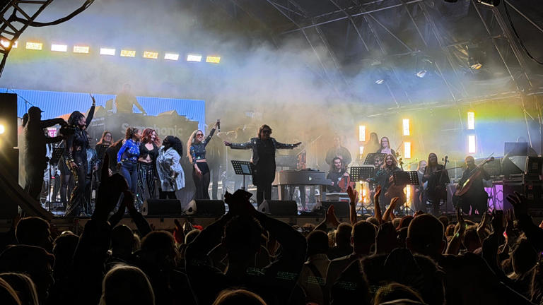 Festival tent 'like a scene from Final Destination'