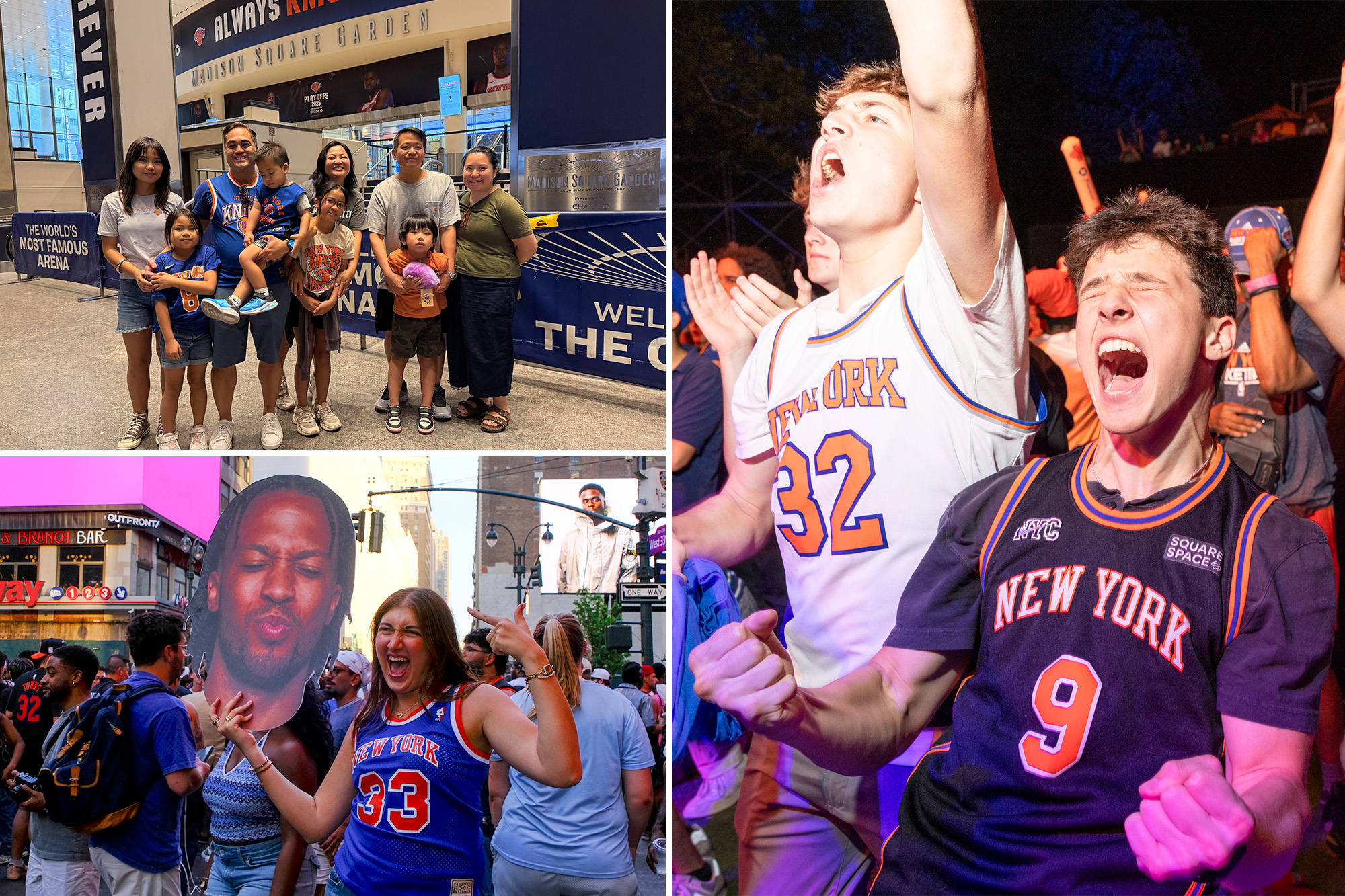 Knicks-mania has Big Apple in a frenzy as NBA Finals return to MSG ...
