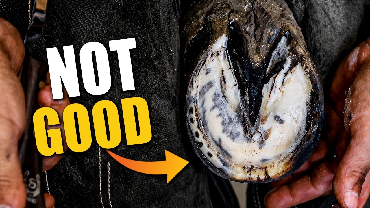 This hoof wasn't looking good