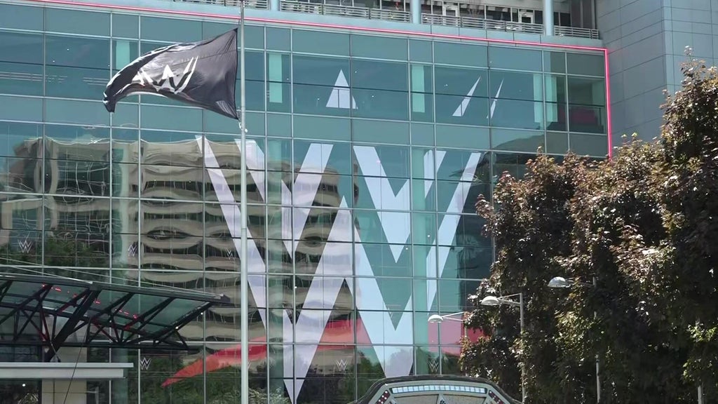 Flag over WWE headquarters ripped off by high winds, flies into power ...