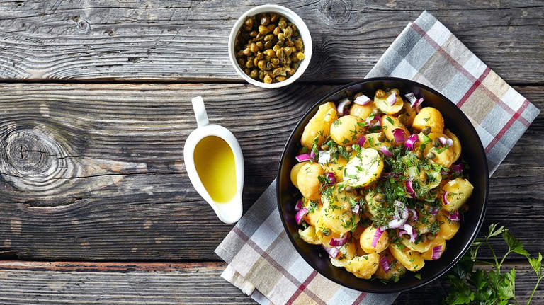 Add this savory ingredient to your potato salad for a delicious flavor ...