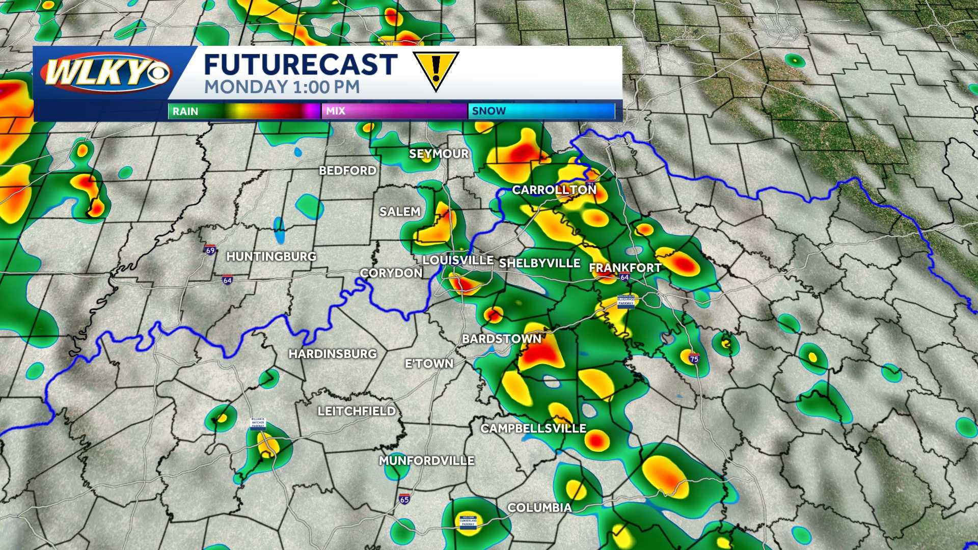 Weekly weather planner: Several chances for scattered showers and storms