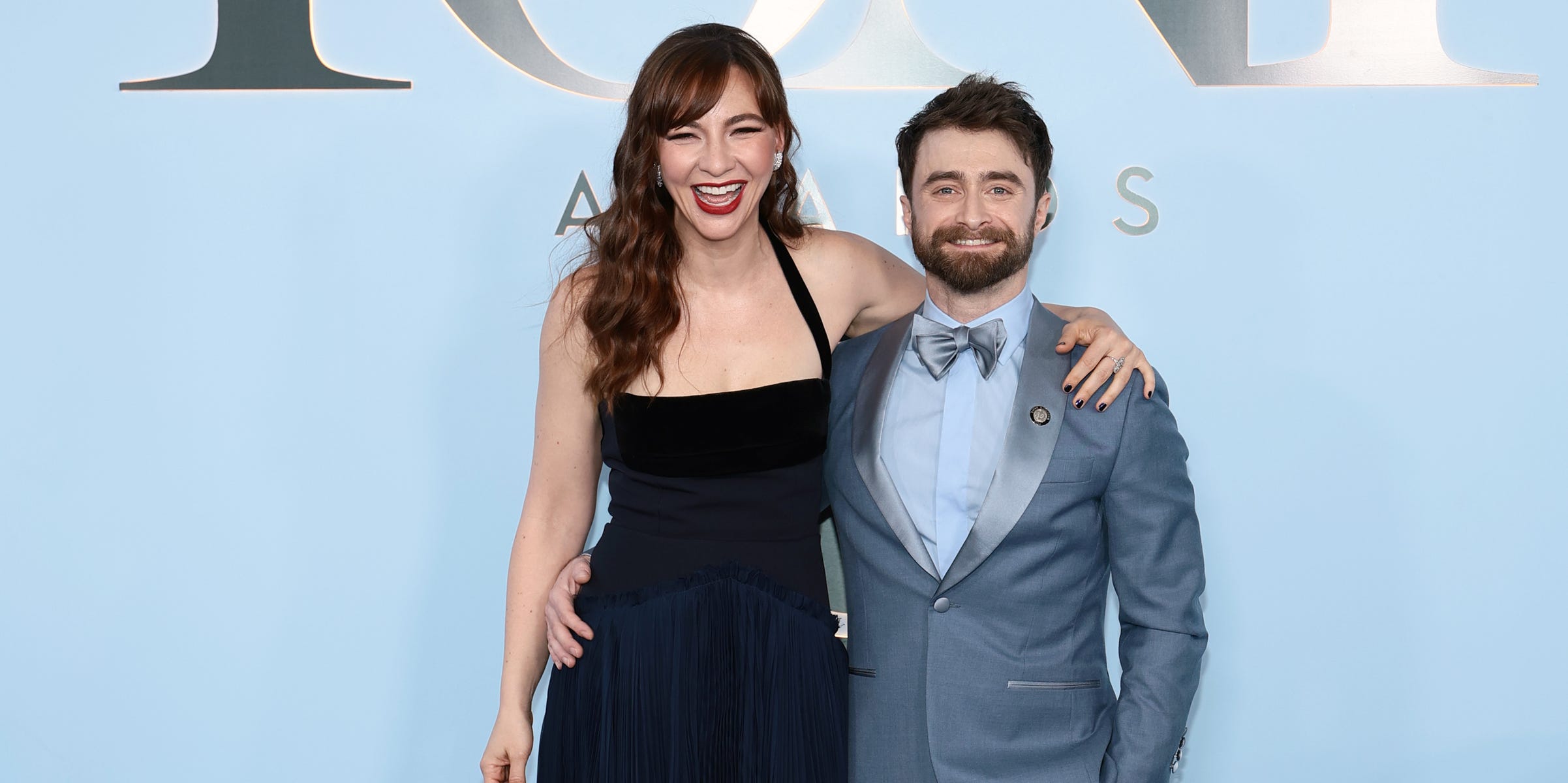Daniel Radcliffe and Erin Darke step out together at the Tonys