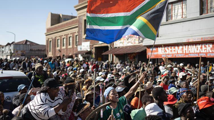 Afrique du Sud : marche de protestation après la promesse de Ramaphosa ...
