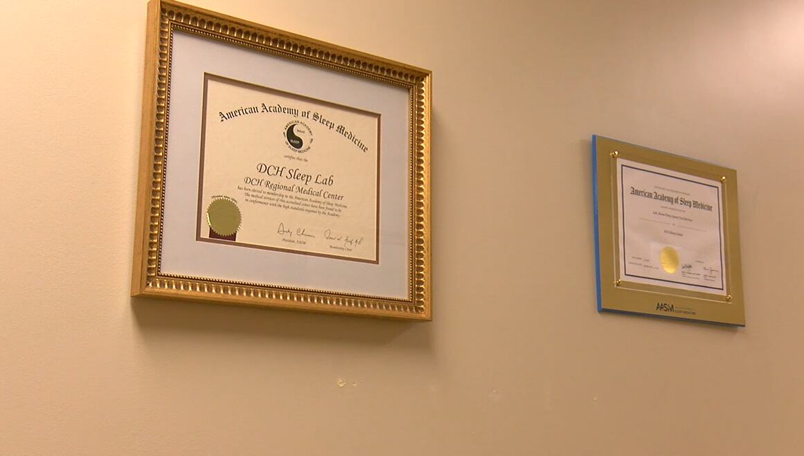 DCH sleep lab in Northport earns 25-year accreditation recognition