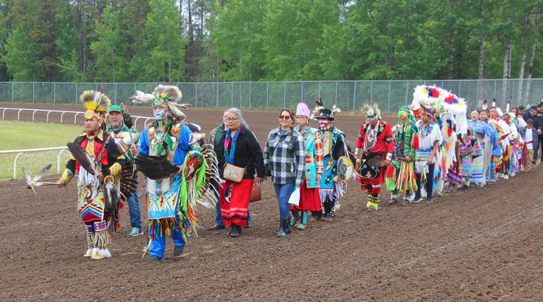 Calgary Stampede-bound: A talk with Indian Relay Race announcer Gayle ...
