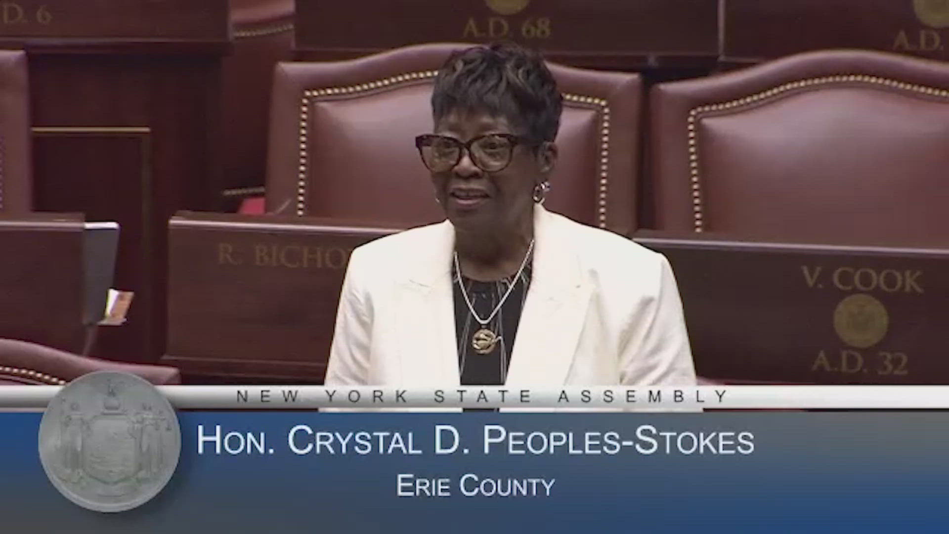 Leadership change: Crystal Peoples-Stokes fond farewell to the New York ...