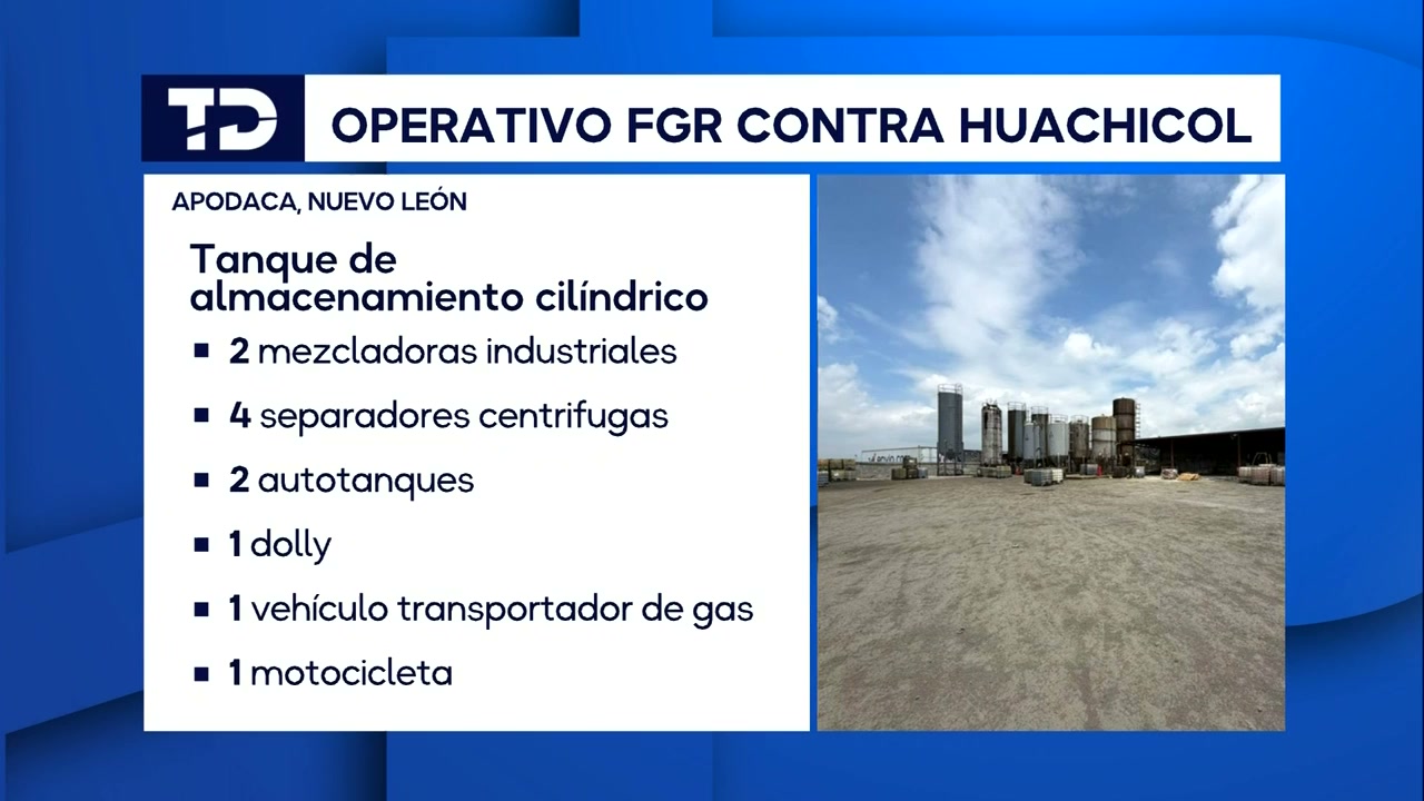 FGR incauta más de un millón de litros de hidrocarburo en Apodaca ...