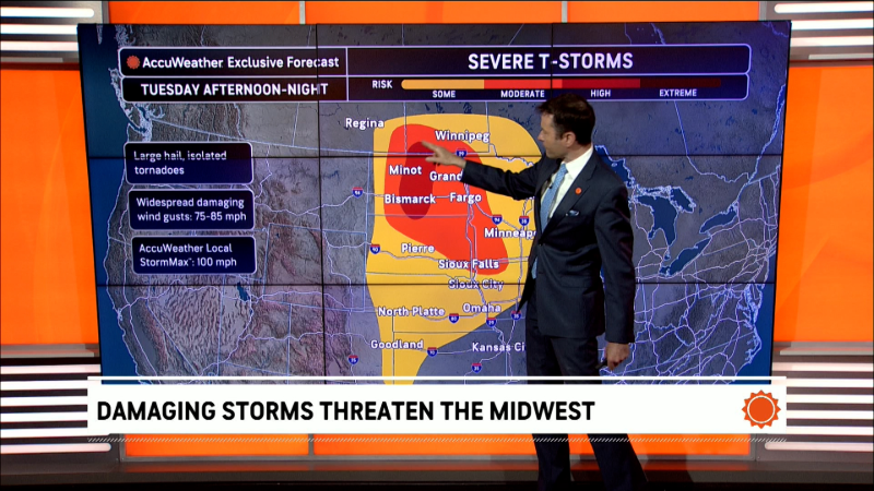 Severe storms threaten the Midwest once again this June