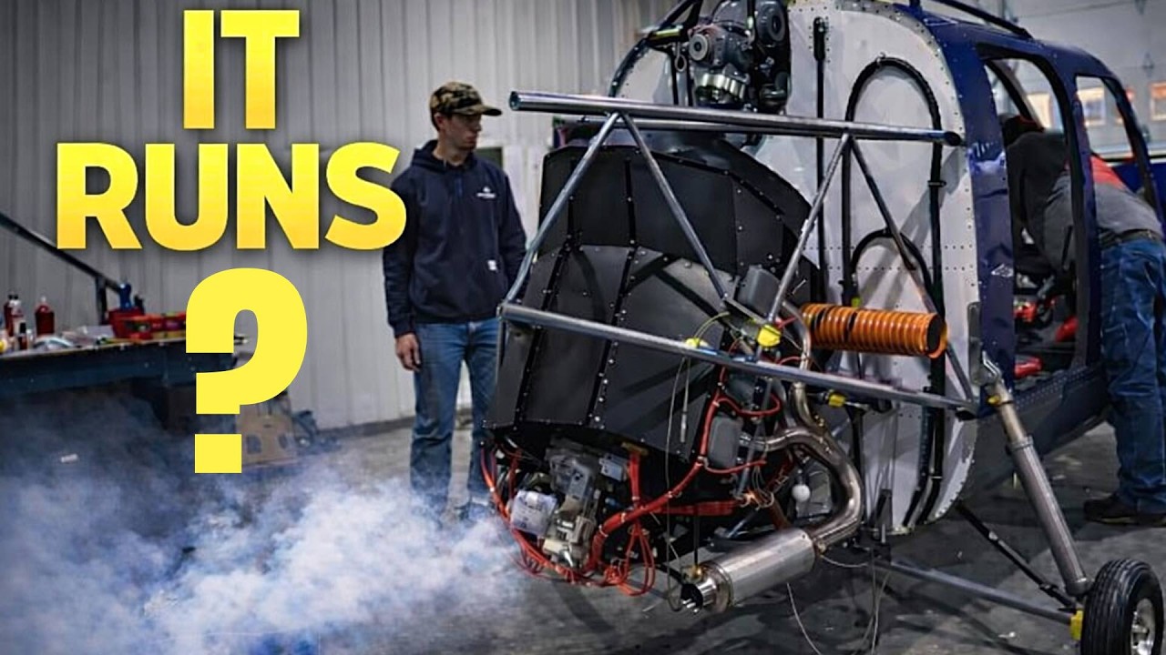 150 hours of wiring… we turned the key