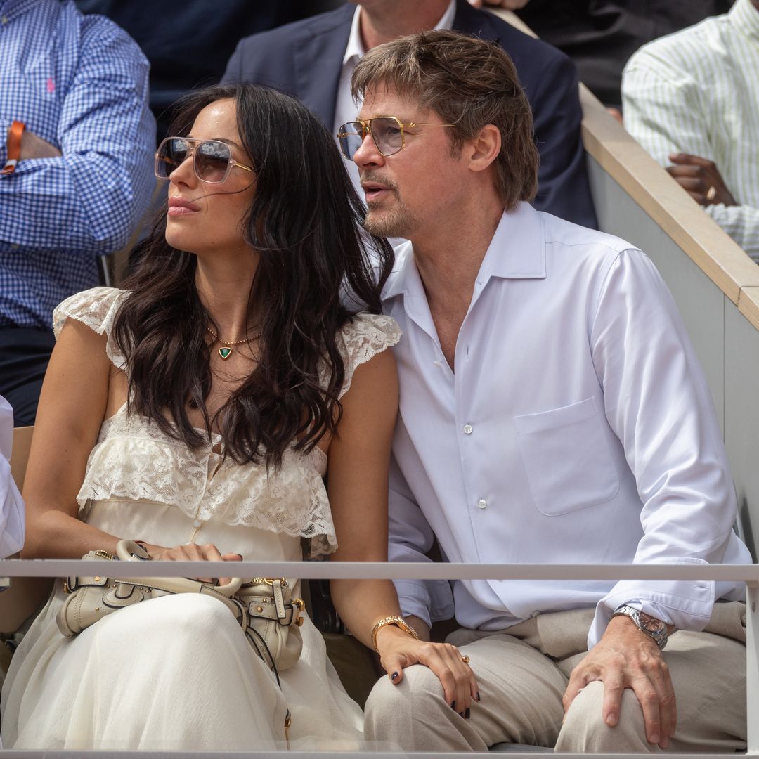 Brad Pitt and Ines de Ramon get cozy during French Open date [photos]