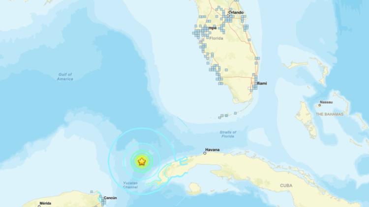 NWS: Shaking felt across Florida after earthquake off Cuba