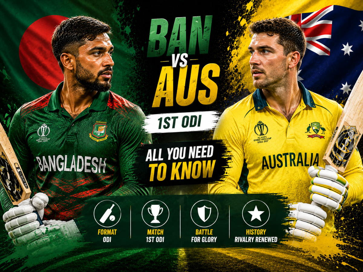 BAN vs AUS 1st ODI match: Check Bangladesh vs Australia head-to-head ...