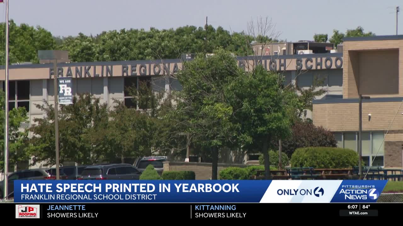 Franklin Regional yearbook procedures under review after antisemitic ...