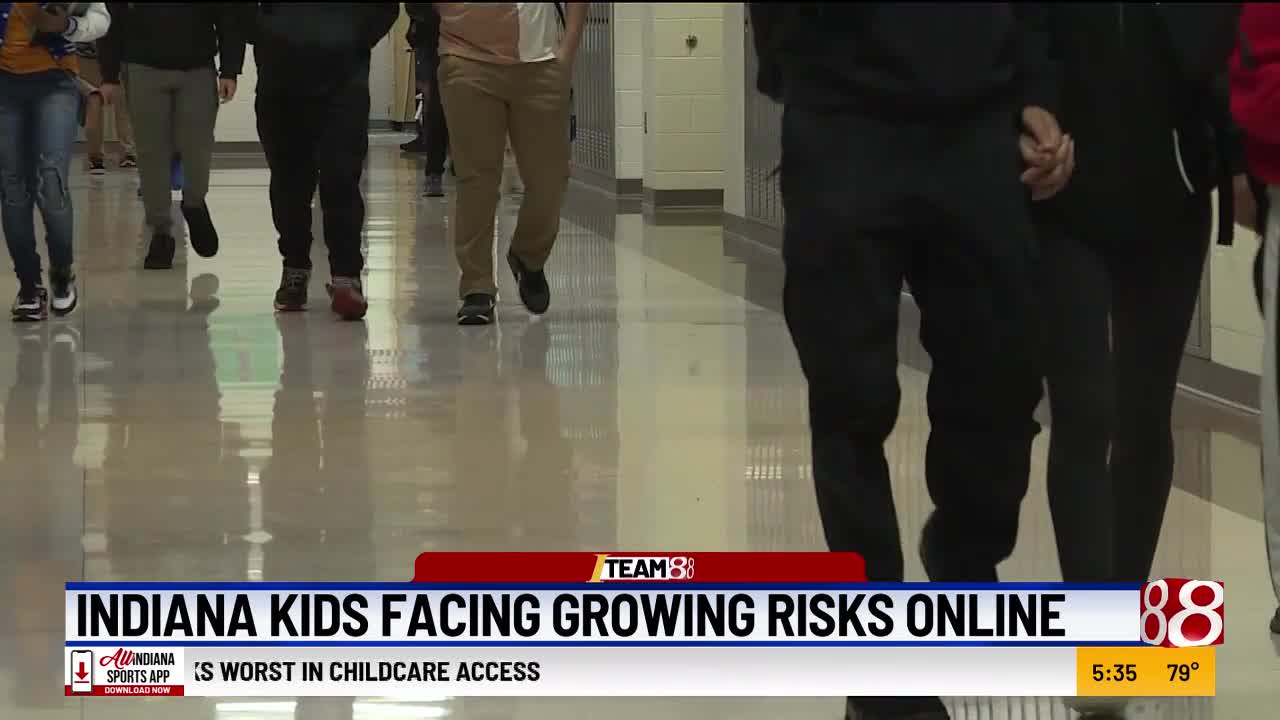 Indiana kids facing growing risks online