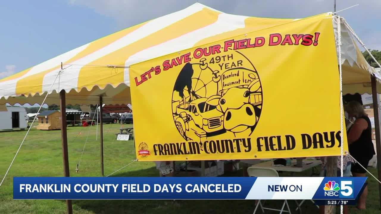 Franklin County Field Days canceled again