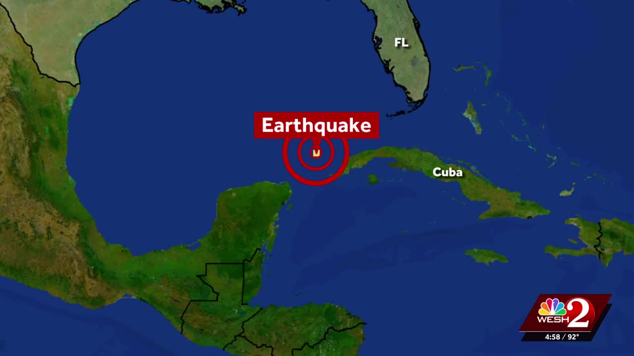 Major earthquake off coast of Cuba rocks Florida; shaking reported at ...