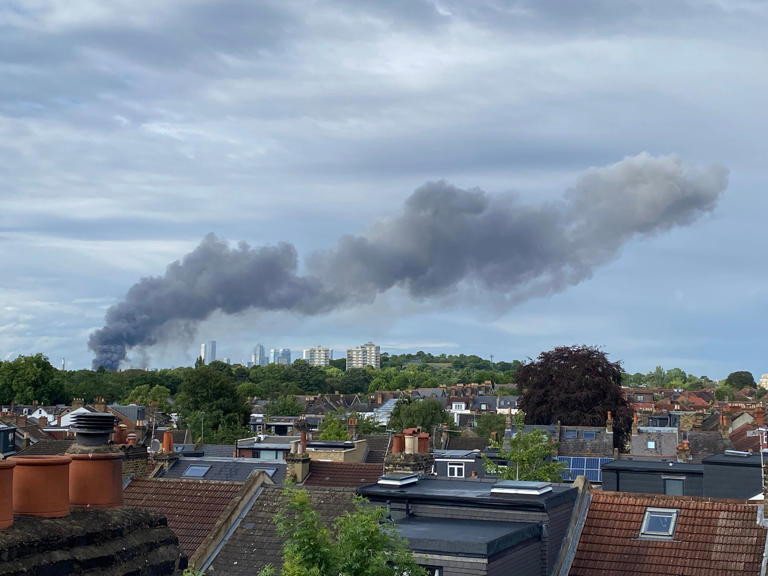 Bermondsey fire updates: Huge blaze at London recycling centre