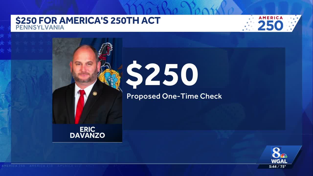 Pennsylvania lawmaker proposes $250 checks for July 4th celebrations