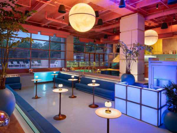 Austin's colorful Downright hotel rebrands, adds monthly entertainment