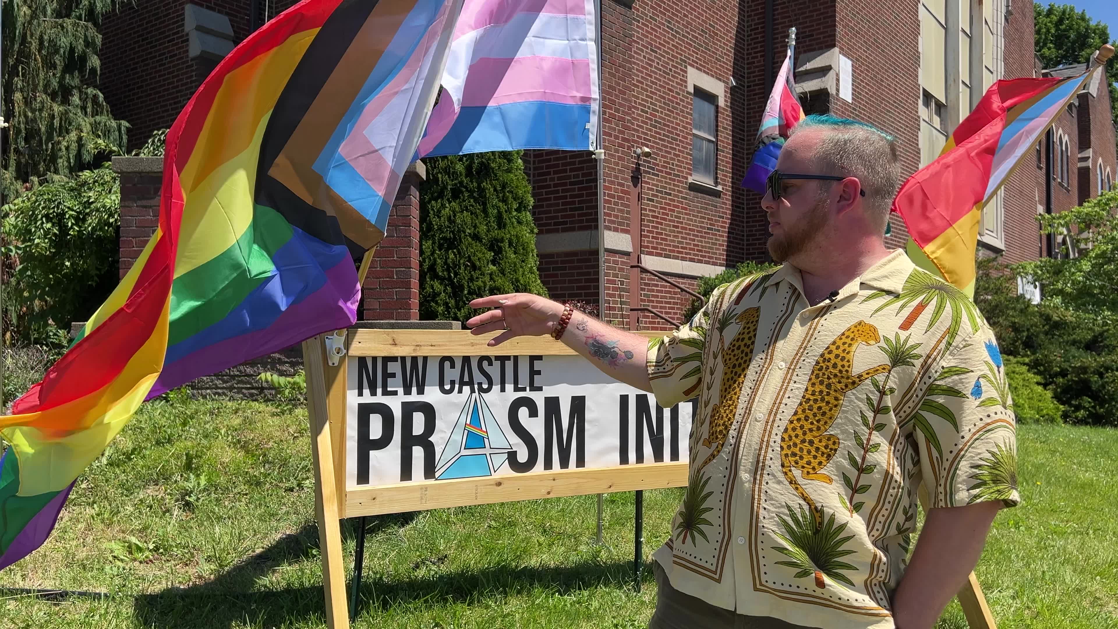 LGBTQ+ organization speaks out after pride flags vandalized