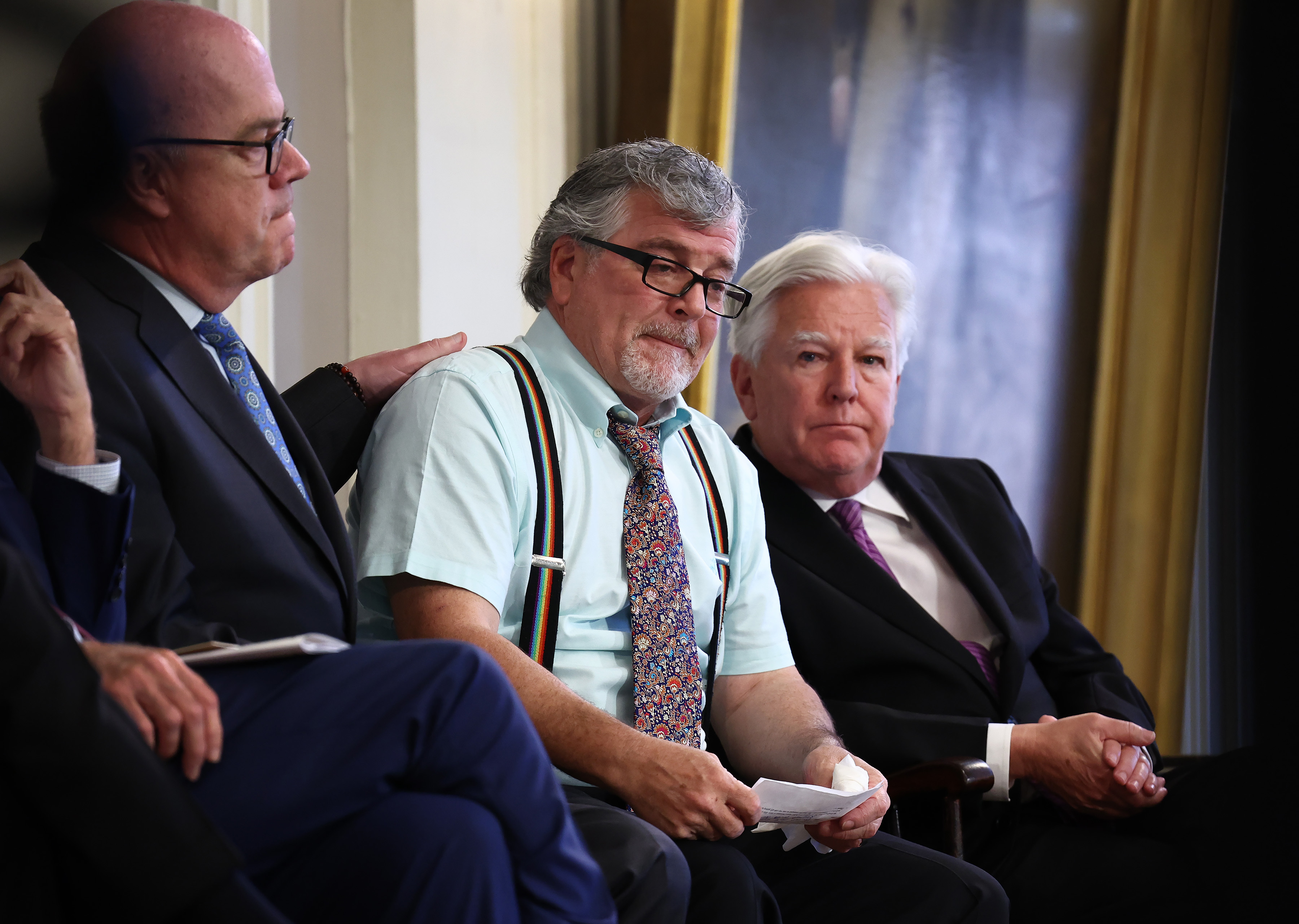 National leaders remember Barney Frank in Faneuil Hall ceremony