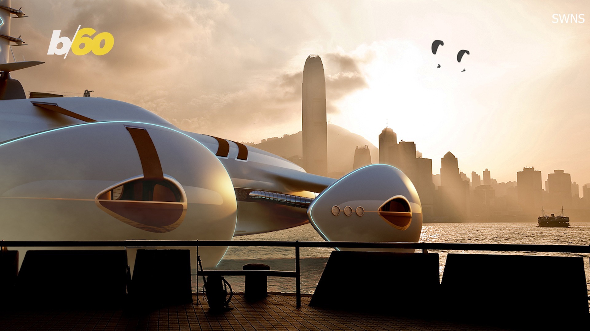 Decadence: 262-foot yacht fuses 1920s racing spirit with tomorrow's tech