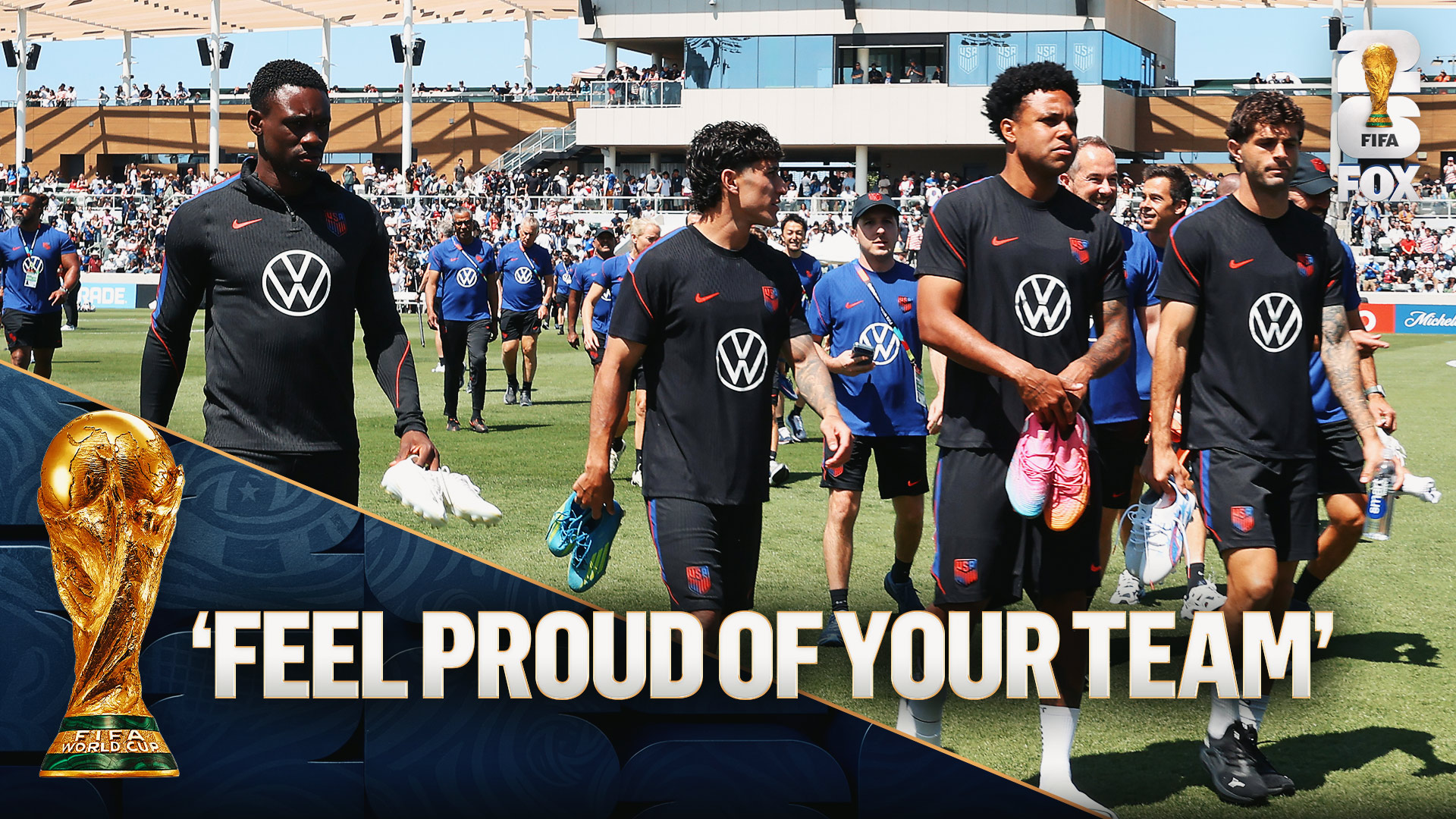 Crowds, history, and welcome speeches: USA's practice focused on 'good ...