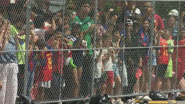Two Atlanta dates, one red-hot welcome: Spain draws fence-line fans in ...