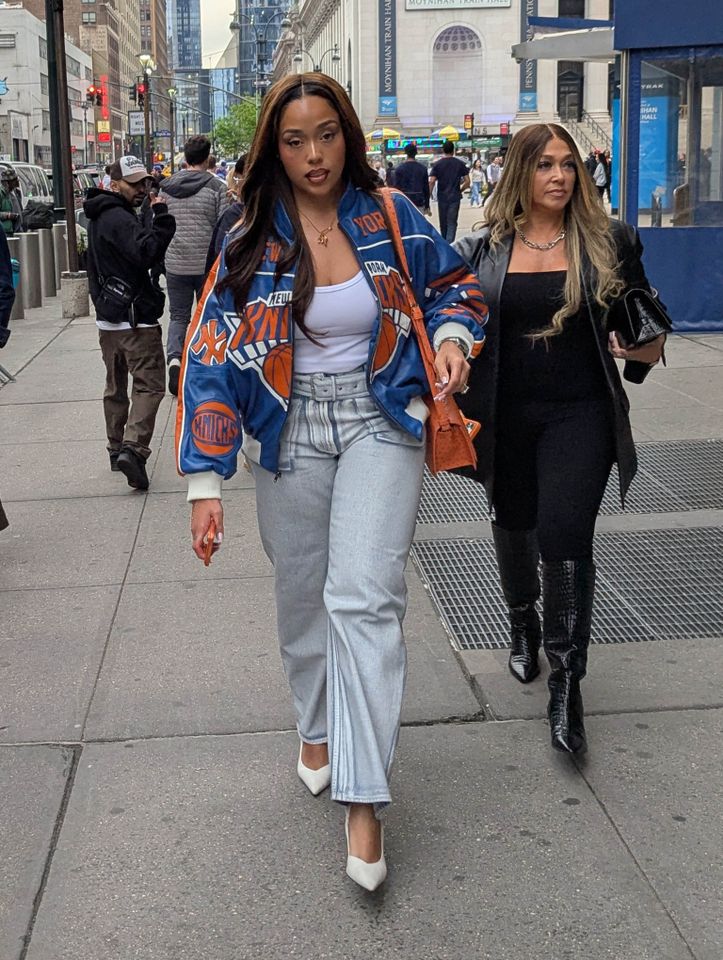 Why Jordyn Woods can't bring her lucky bag to tonight's New York Knicks ...