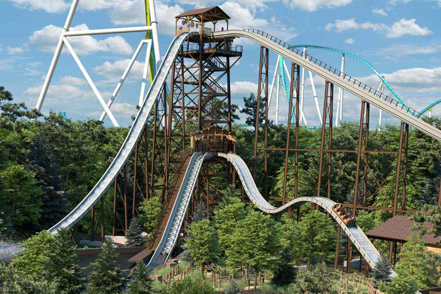 Six Flags announces new 'mega' flume featuring world's tallest water ...